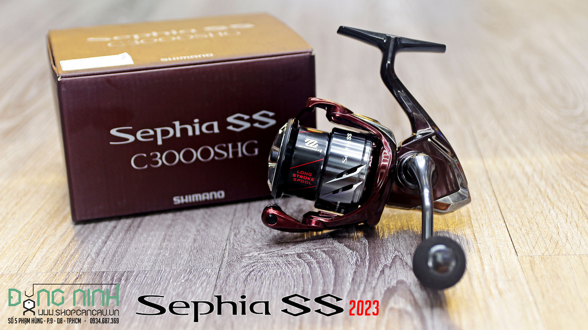 Máy câu Shimano Sephia SS - 2023